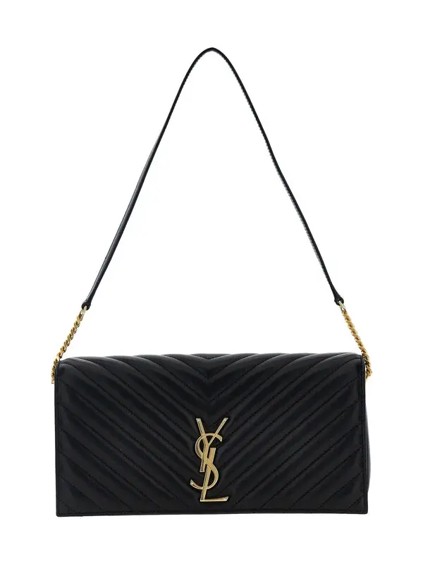 Saint Laurent Kate 99' Shoulder Bag - Black
