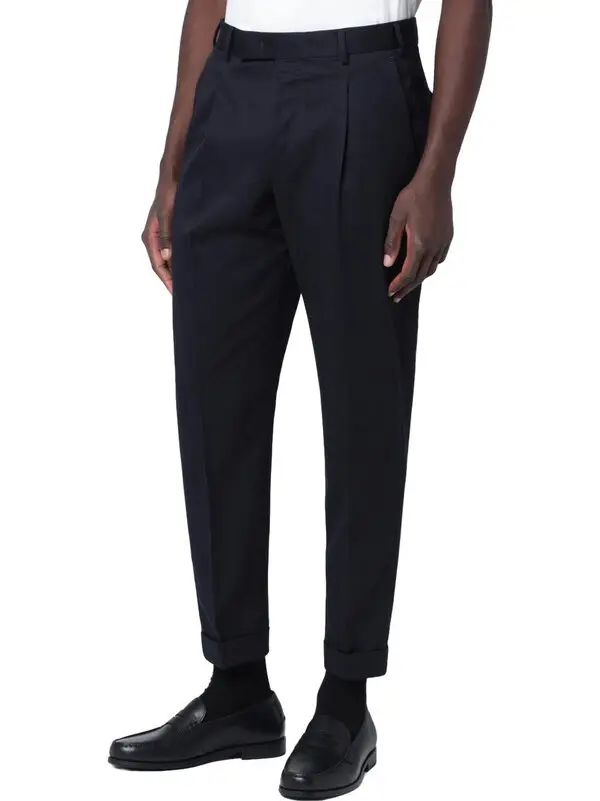 PT TORINO Virgin Wool Trousers - Blue