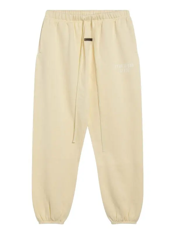 Fear Of God Logo Jogging Pants - Yellow