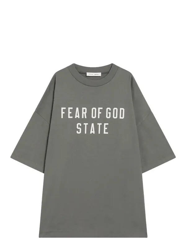 Fear Of God 90's Cotton T-shirt - Green