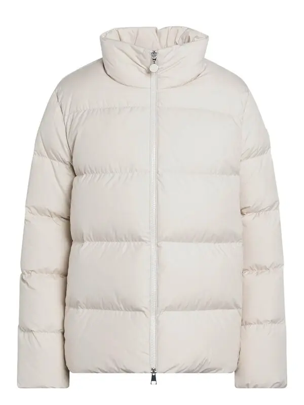Moncler Short Mauzun Down Jacket - Beige