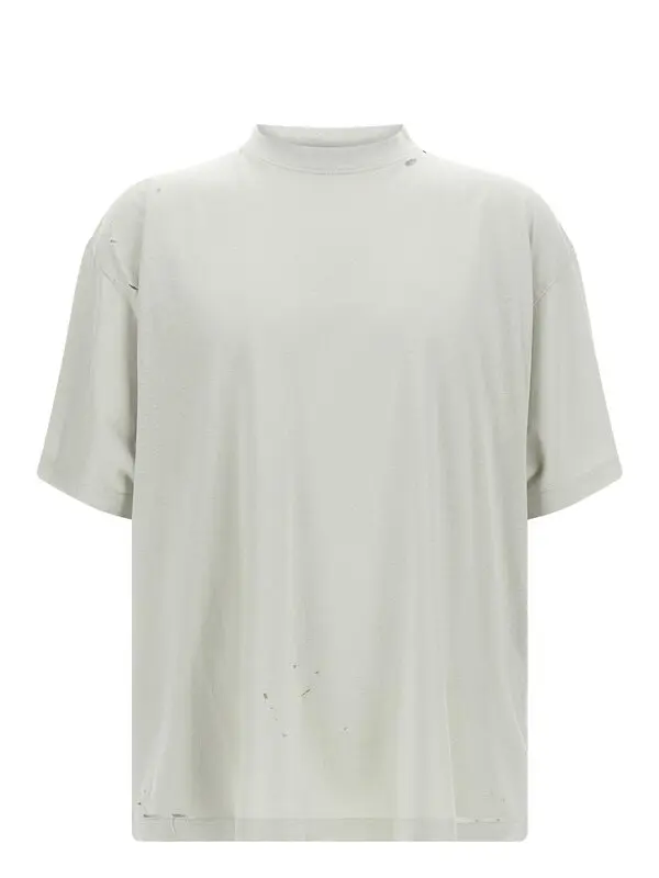 Balenciaga Blackletter Script T-shirt - Beige