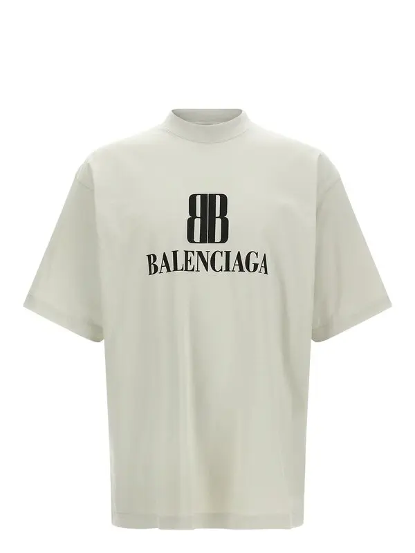 Balenciaga Nano Bb T-shirt - Beige