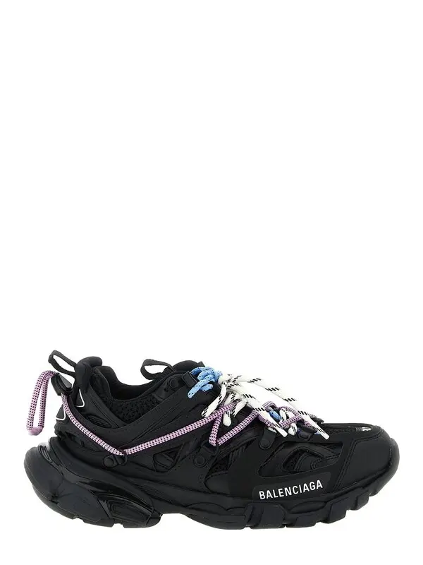 Balenciaga Track Trail Laces Sneakers - Black