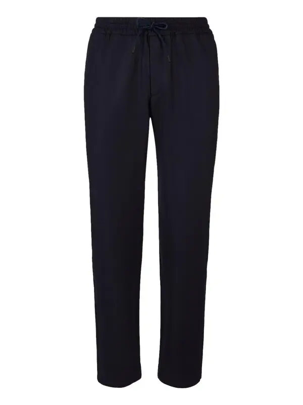 Sease Mindset Stretch-wool Trousers - Navy Blue