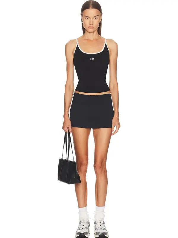 SET ACTIVE Sportbody Sporty U Tank Top - Ref