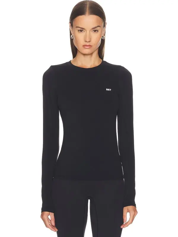 SET ACTIVE Airluxe Breathe Long Sleeve Tee - Ref
