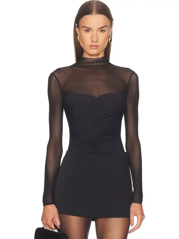 SEROYA Fede Bodysuit - Black
