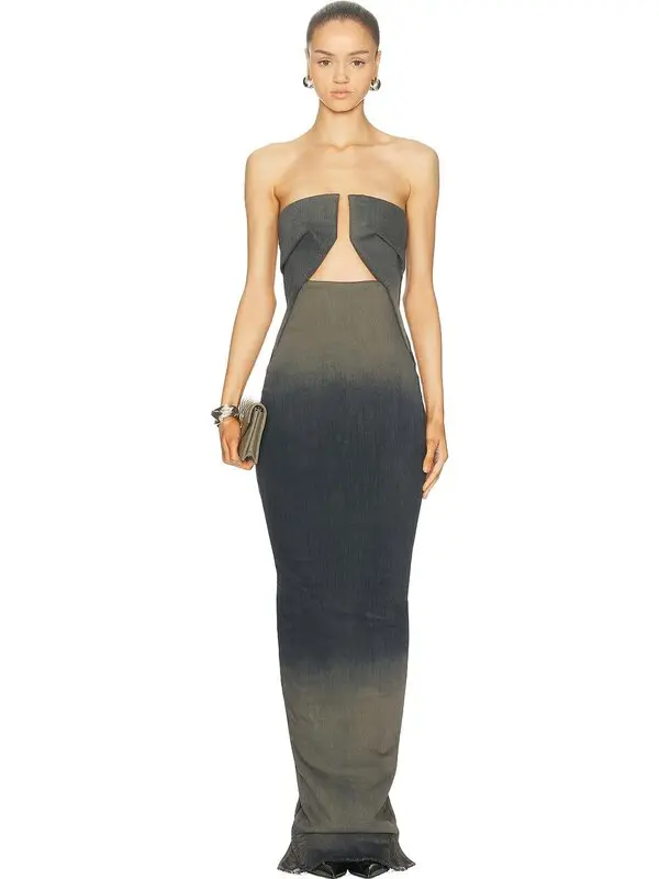 Rick Owens Prong Gown - Darkdust Degrade