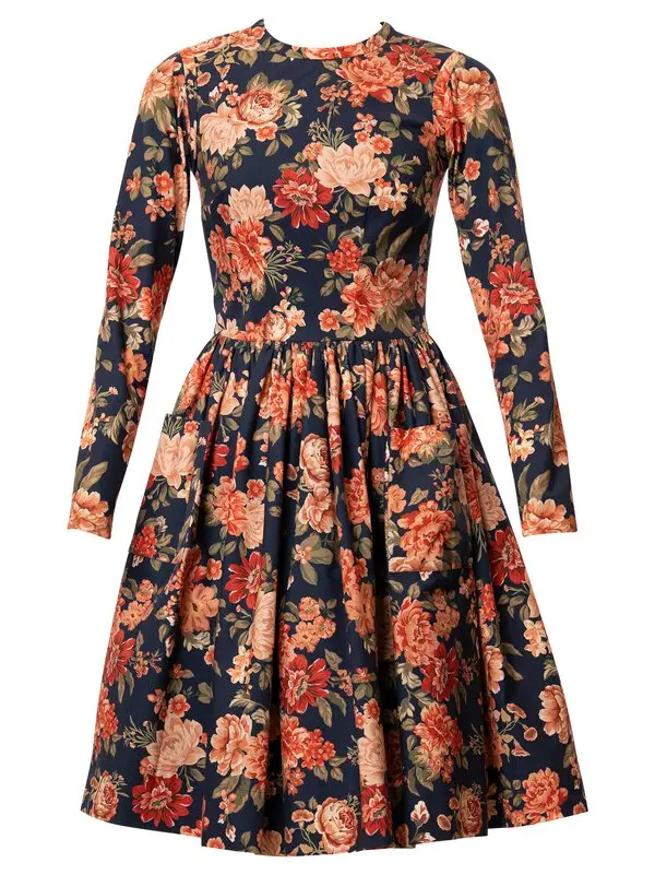 Lena Hoschek Judy Floral Cotton Dress - Multi