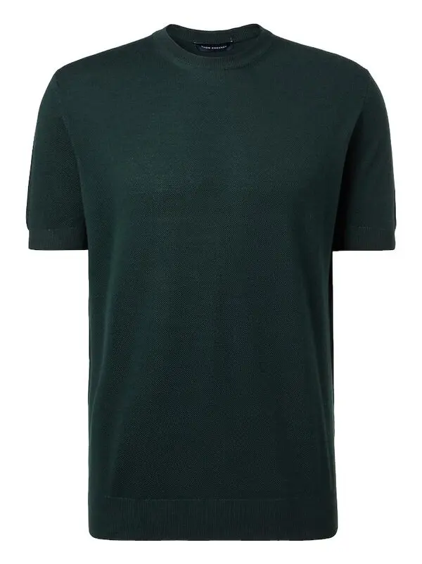 Thom Sweeney Wool T-shirt - Green