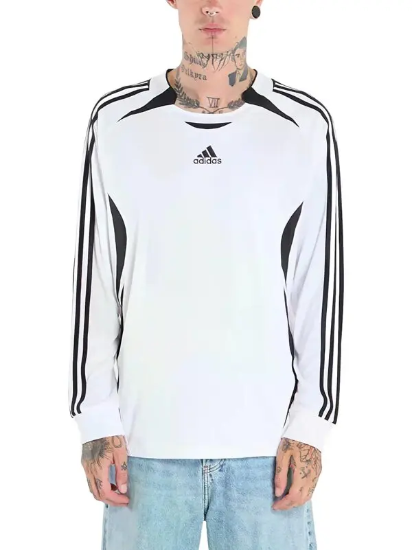Adidas Long-sleeved Striped T-shirt - White