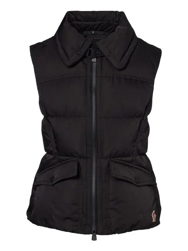 Moncler Hallaine Down Vest - Black