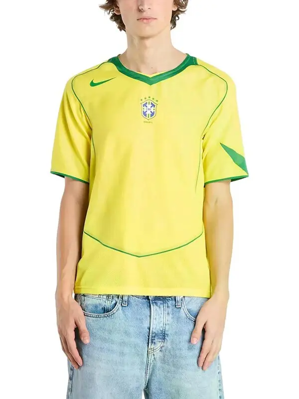 Nike Brazil 2004 Replica Jersey - Yellow