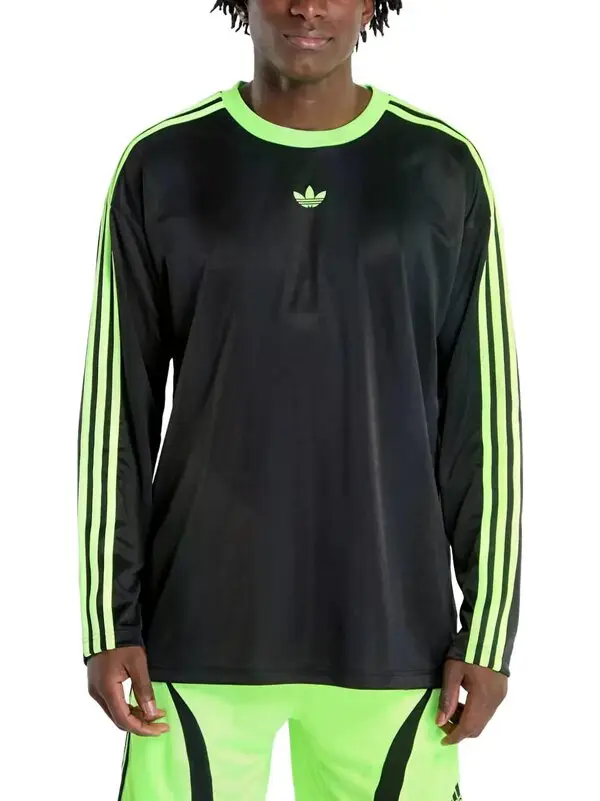 Adidas Jacquard Long Sleeve T-shirt - Black