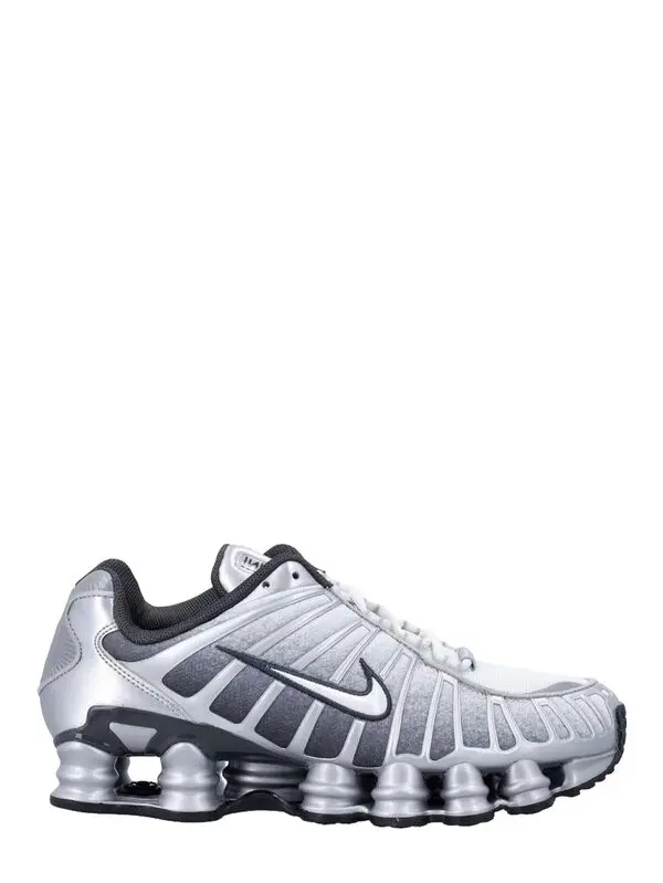 Nike Shox Tl Mesh Sneakers - Metallic Silver White