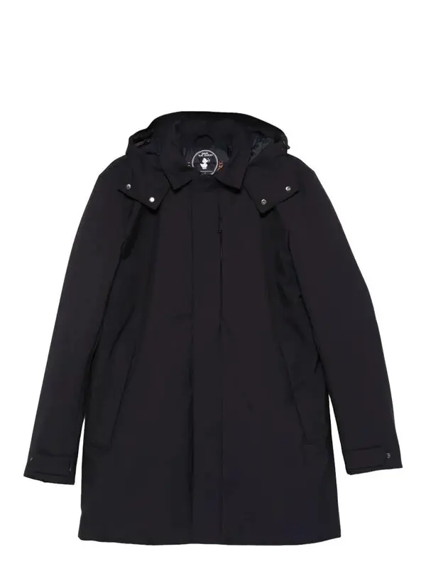 SAVE THE DUCK Sid Wool-effect Padded Coat - Blue