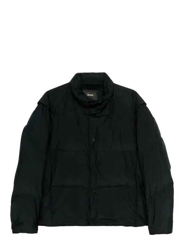 Herno High-neck Quilted Jacket - Black