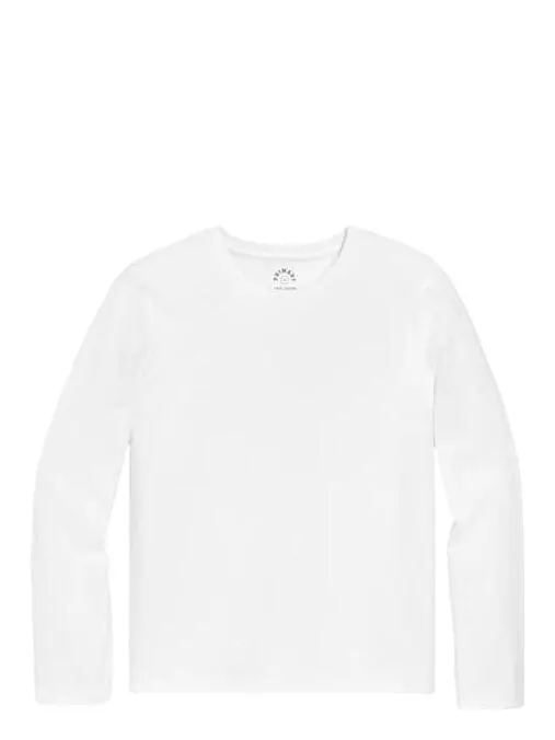 PRIMARY Long Sleeve Everyday Tee - White