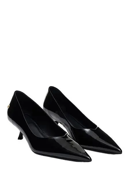 ANINE BING Hilda Pumps - Black Patent