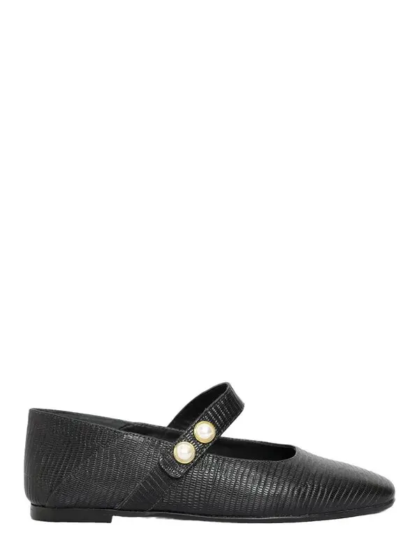 STUDIO CHOFAKIAN Brume Ballet Flats - Black
