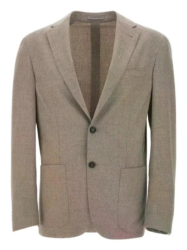 Corneliani Single-breasted Blazer - Neutrals