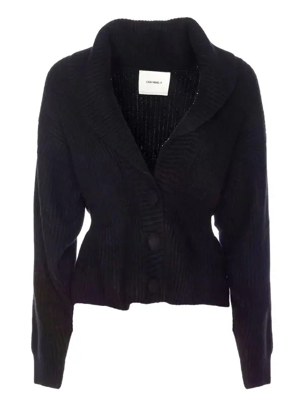 LISA YANG Alessandra Cardigan - Black