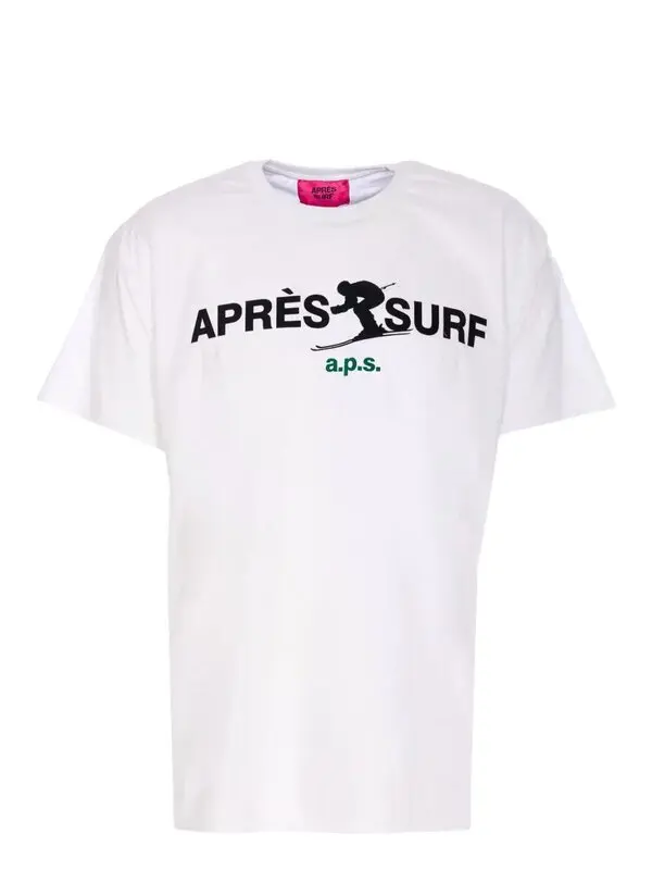 PRET A SURF Logo-print T-shirt - White