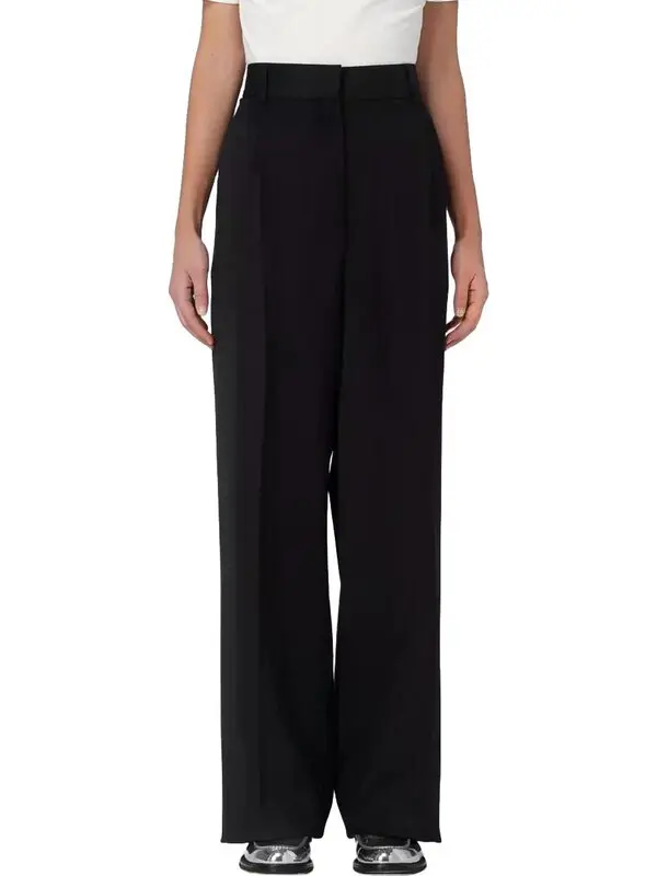 MSGM Pleated Trousers - Black