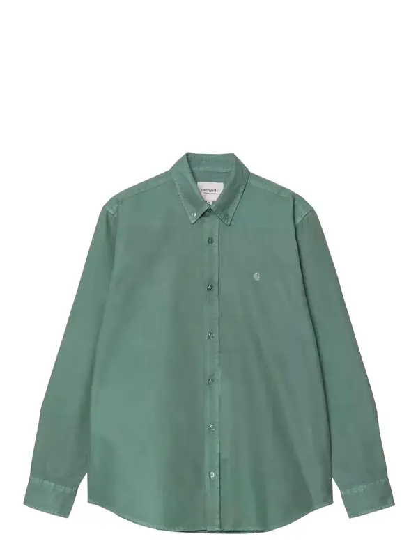 Carhartt Work In Progress Buttoned Cotton Shirt - Green