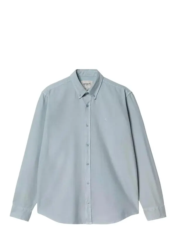 Carhartt Work In Progress Button Fastening Shirt - Blue