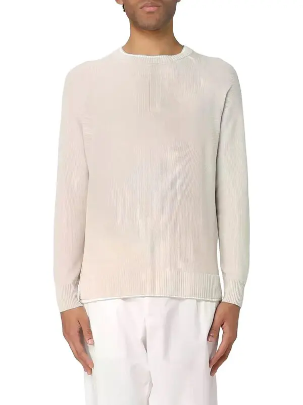 Eleventy Crew Neck Sweater - Neutrals