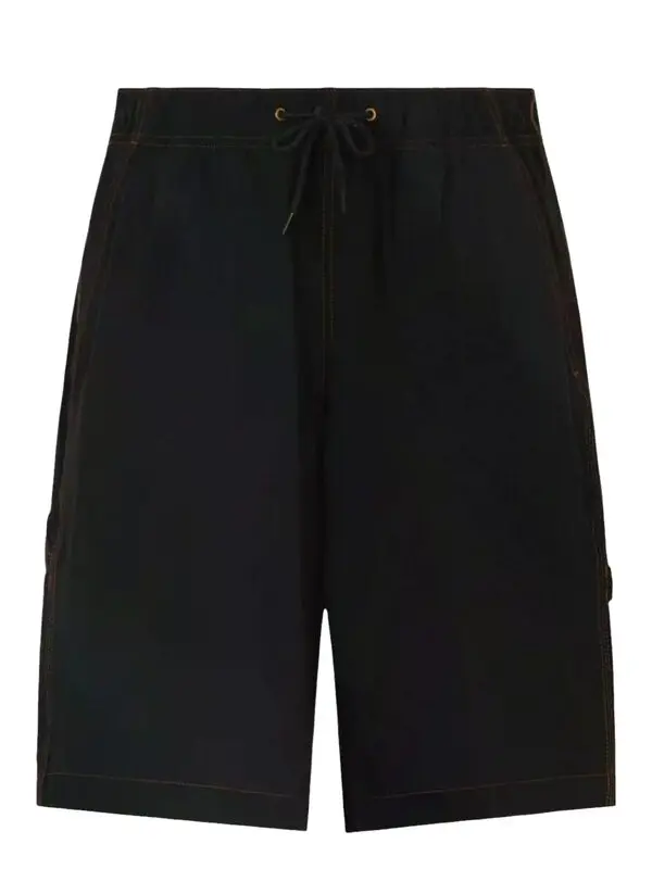 Dickies Stitching Detail Shorts - Black