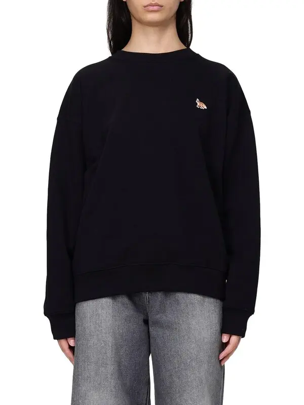 Maison Kitsuné Crewneck Sweatshirt - Black
