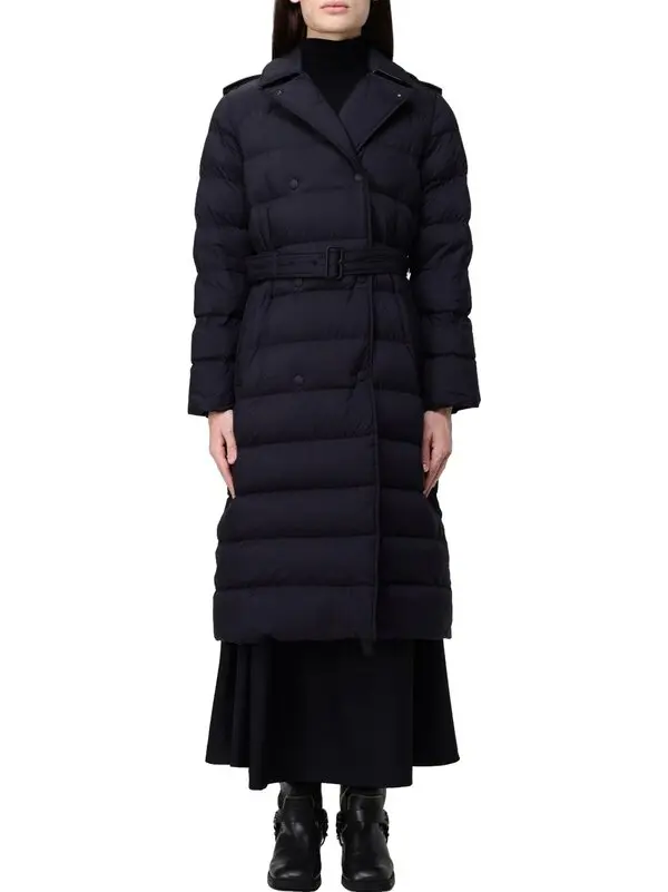 Burberry Longline Down Jacket - Black