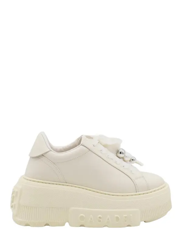 Casadei Platform Sneakers - Milk