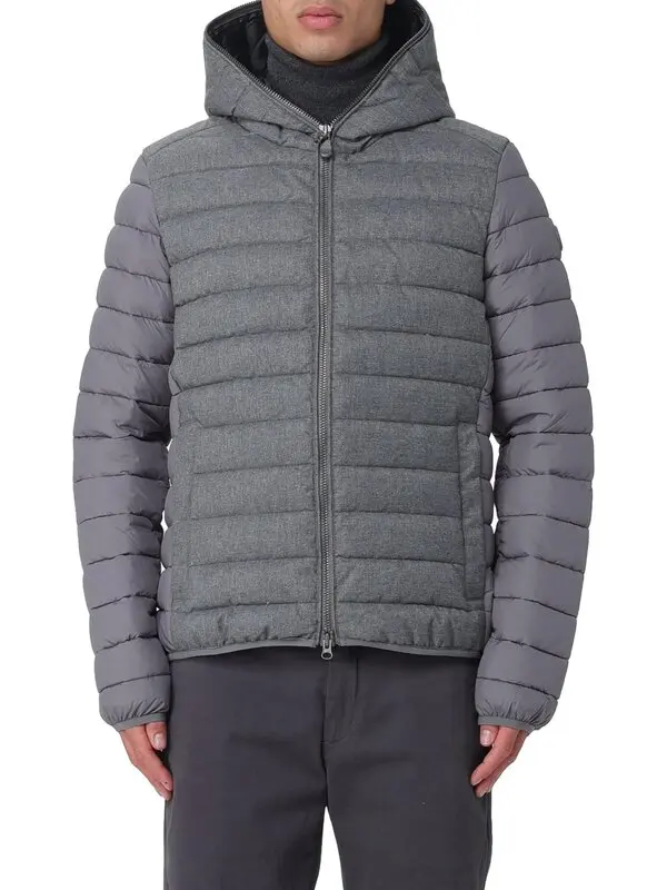 SAVE THE DUCK Quilted Jacket - Grey