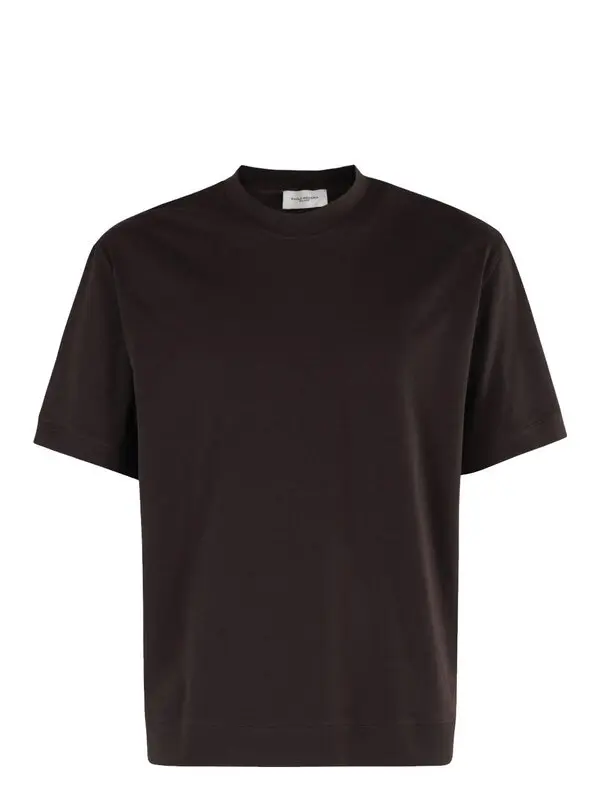 PAOLO PECORA T-shirt - Brown