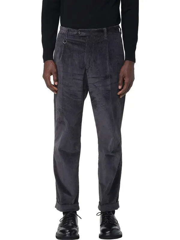 PAOLO PECORA Trousers - Grey
