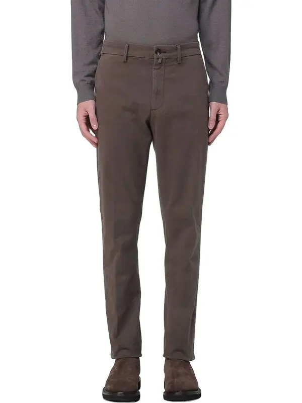 SIVIGLIA Straight Leg Trousers - Brown