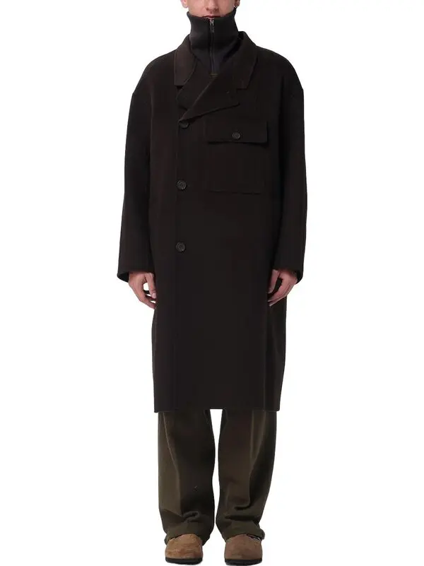 Emporio Armani Tailored Coat - Brown