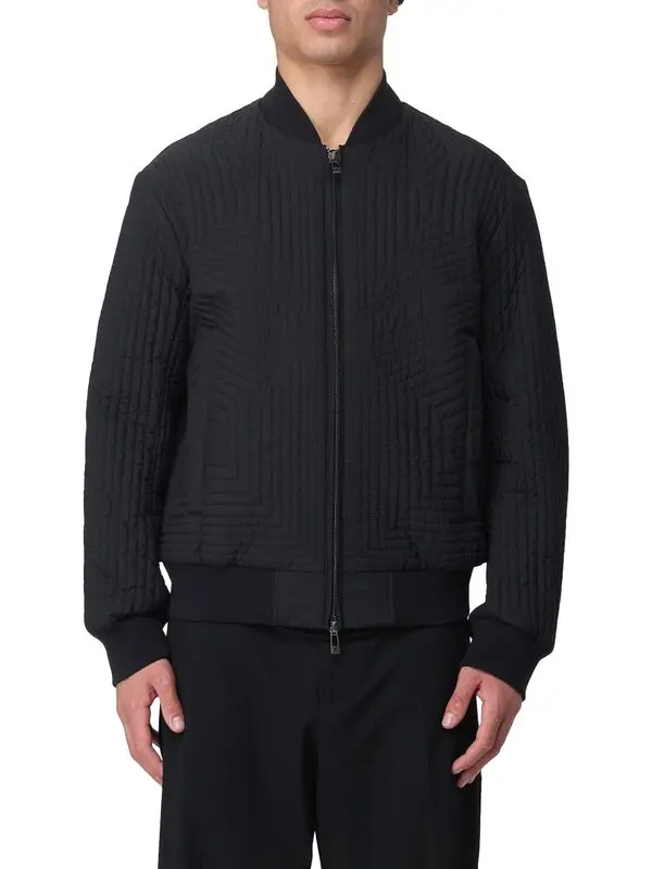 Armani Exchange Quilted Jacket - Black