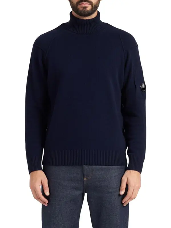 C.P. COMPANY Pullover Sweater - Blue