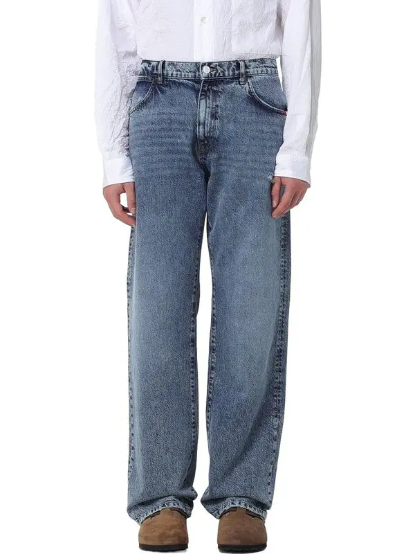 AMISH Straight Leg Jeans - Grey