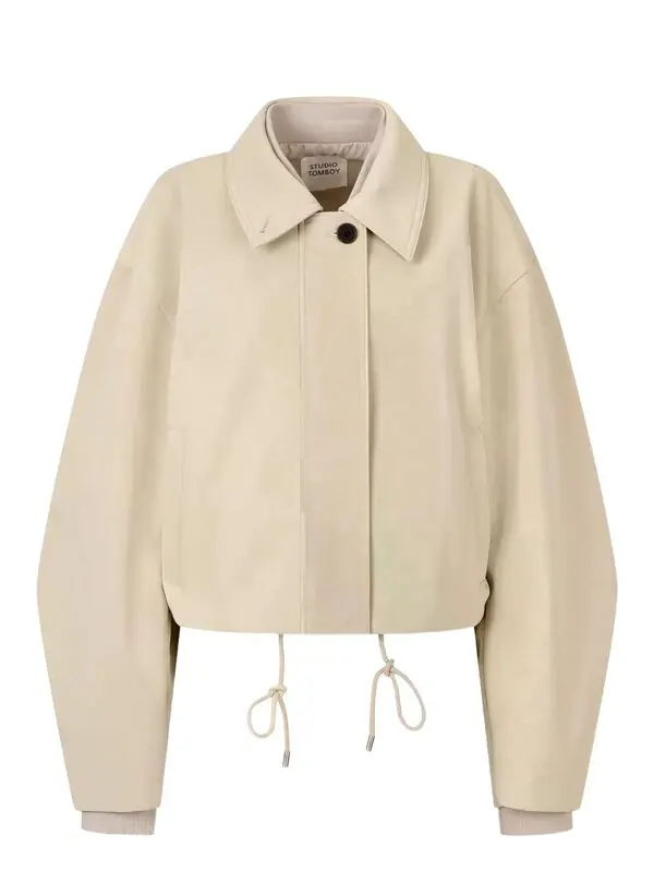 STUDIO TOMBOY Cropped Jacket - Neutrals