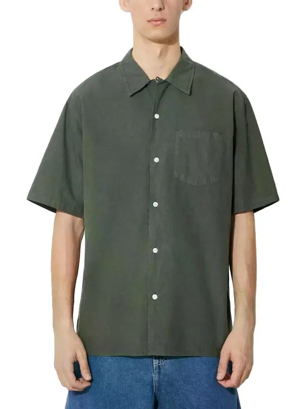 Norse Projects Carsten Pocket Short-sleeves Shirt - Green