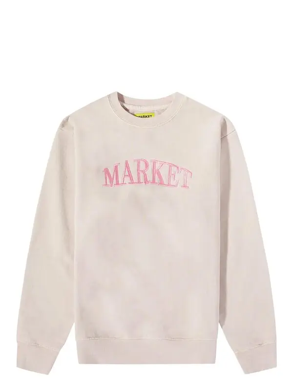 MARKET Bridge Arc Crewneck - Pink