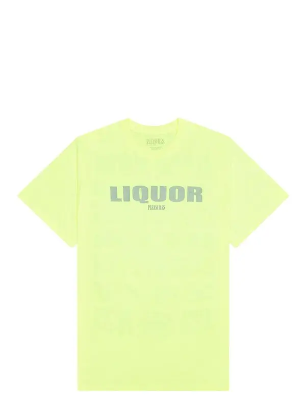 PLEASURES Liquor Graphic T-shirt - Green
