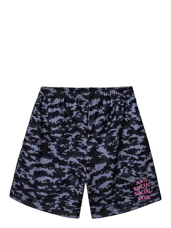 ANTI SOCIAL SOCIAL CLUB Pixel Camo Short - Black