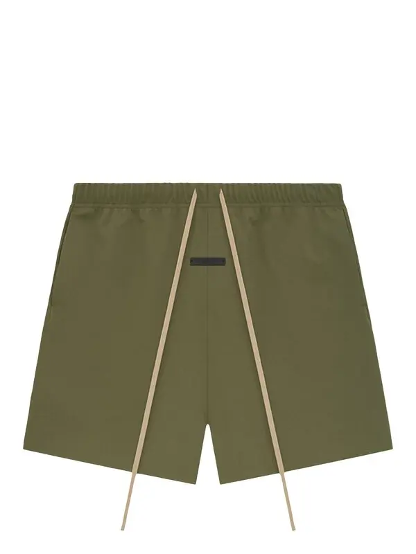 Fear Of God Bonded Nylon Soccer Short - Green
